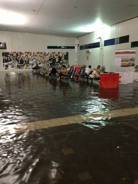 Brunei International Airport resumes normal operations after flooding ...