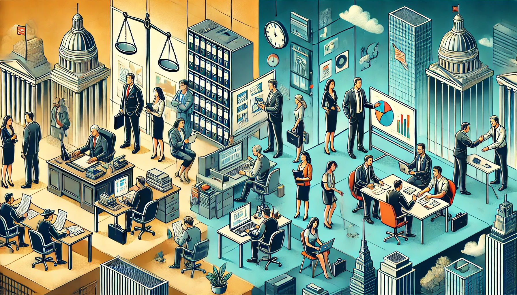 Government vs. Private Sector: Key Mindset Differences Shaping Employee ...
